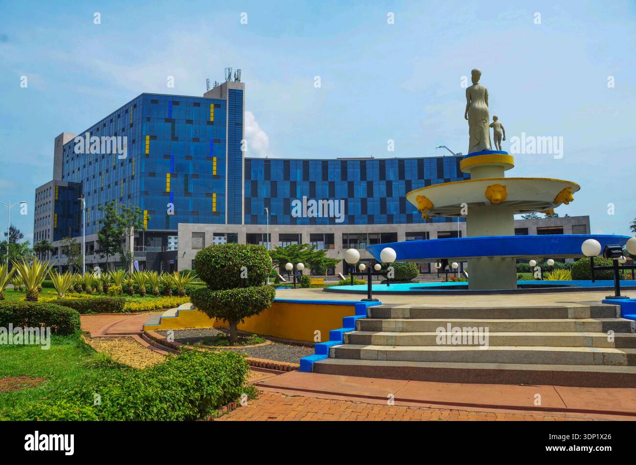 Rwanda, Kigali, December 5, 2016. Rwanda's commercial building 'Kigali ...