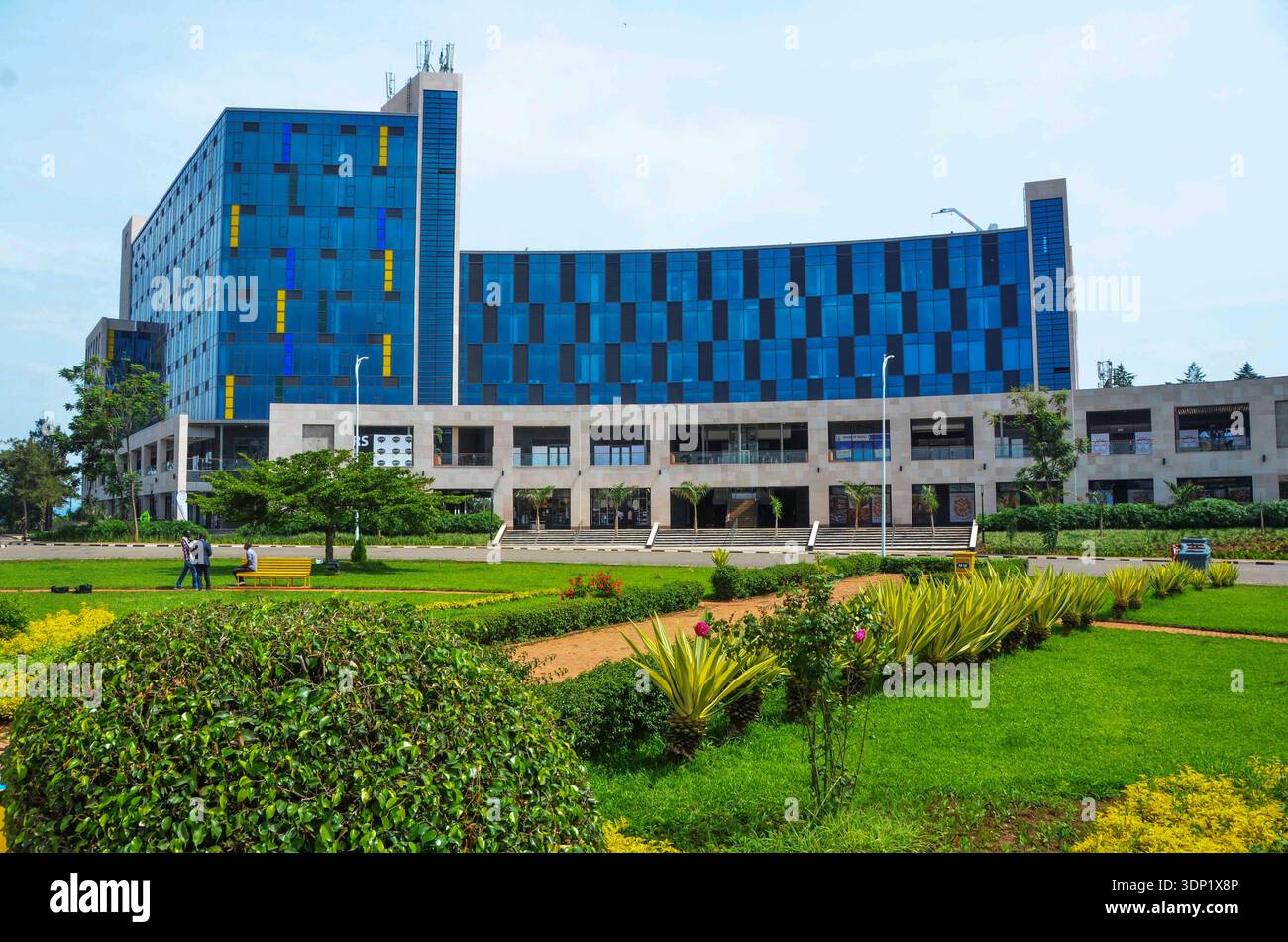 Rwanda, Kigali, December 5, 2016. Rwanda's commercial building 'Kigali ...