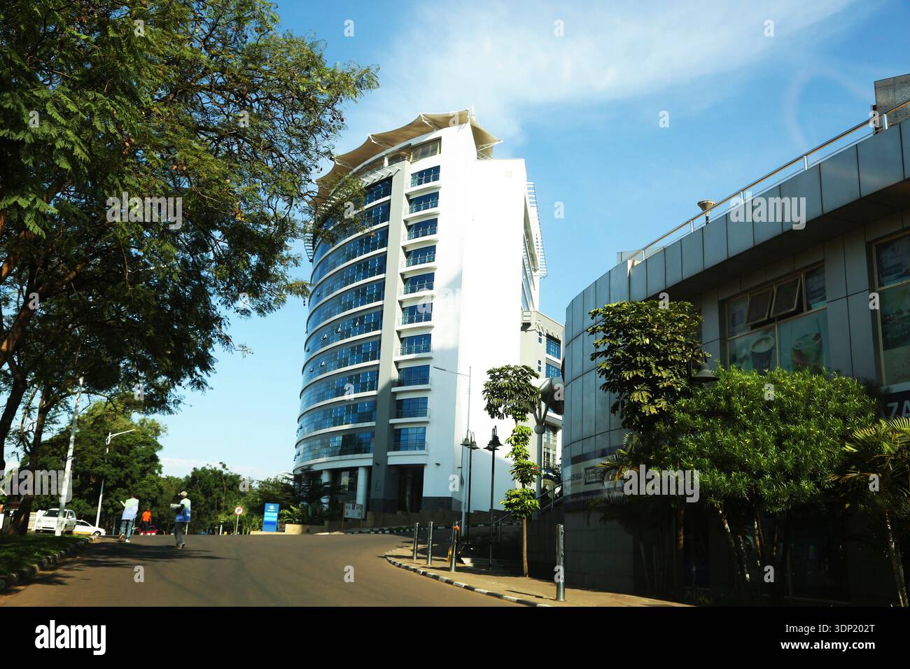 Rwanda, Kigali. Ubumwe Grande Hotel, in the heart of Rwanda's capital ...