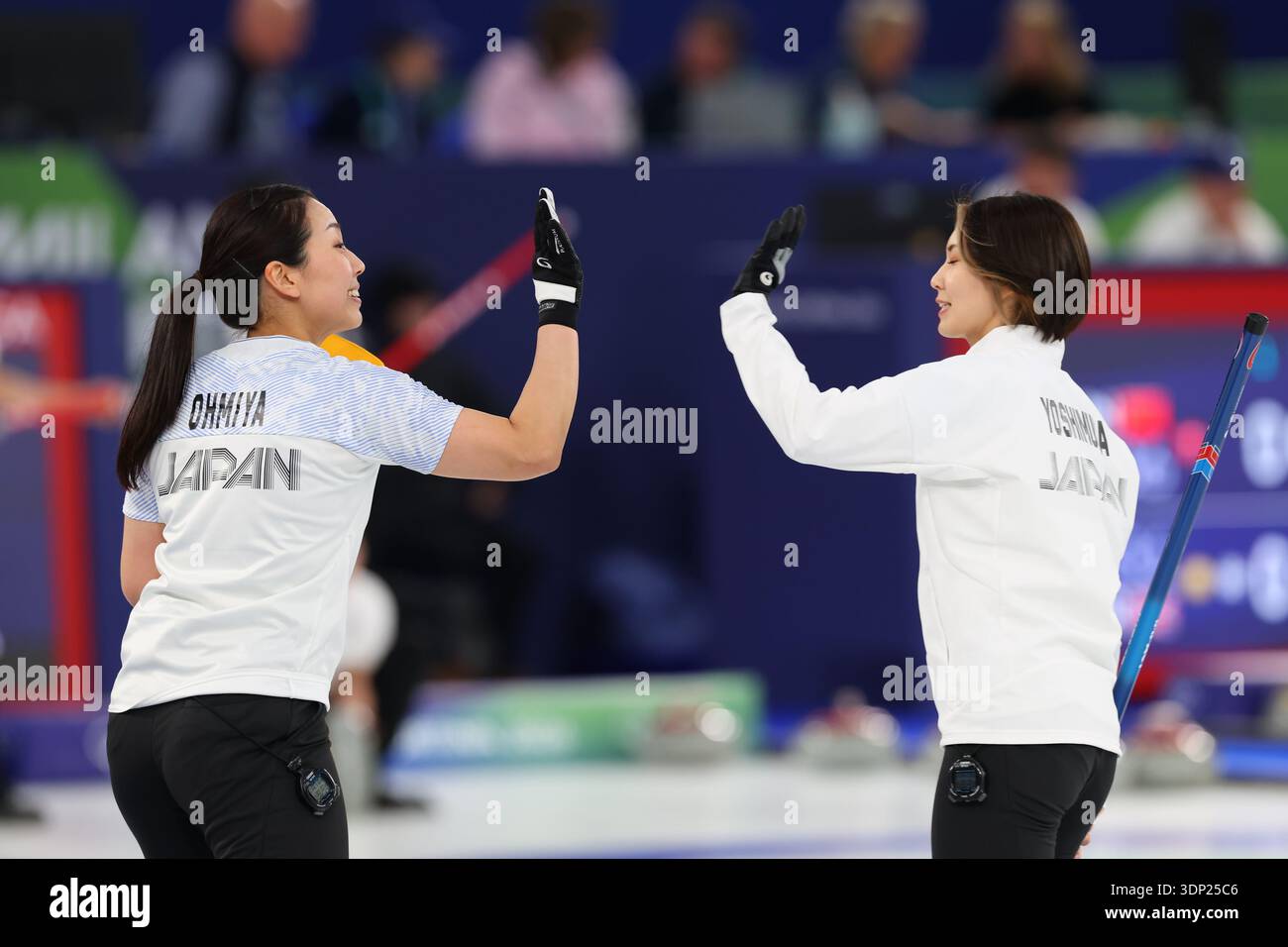 Anna Omiya, Sayaka Yoshimura (JPN), FEBRUARY 12, 2026 - Curling : Women ...