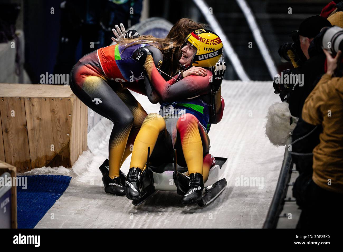 Deutscher Jubel, Luge Team Relay, Milano Cortina 2026 Olympic Games; 12 ...