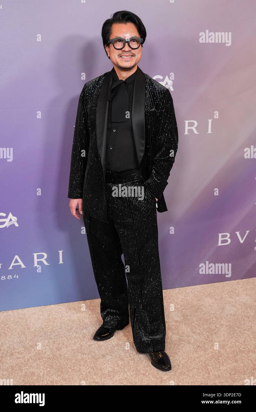 Steven Lee arrives at the 28th Costume Designers Guild Awards on ...