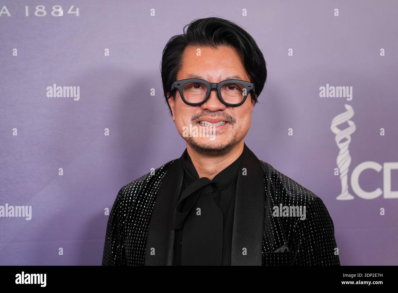 Steven Lee arrives at the 28th Costume Designers Guild Awards on ...