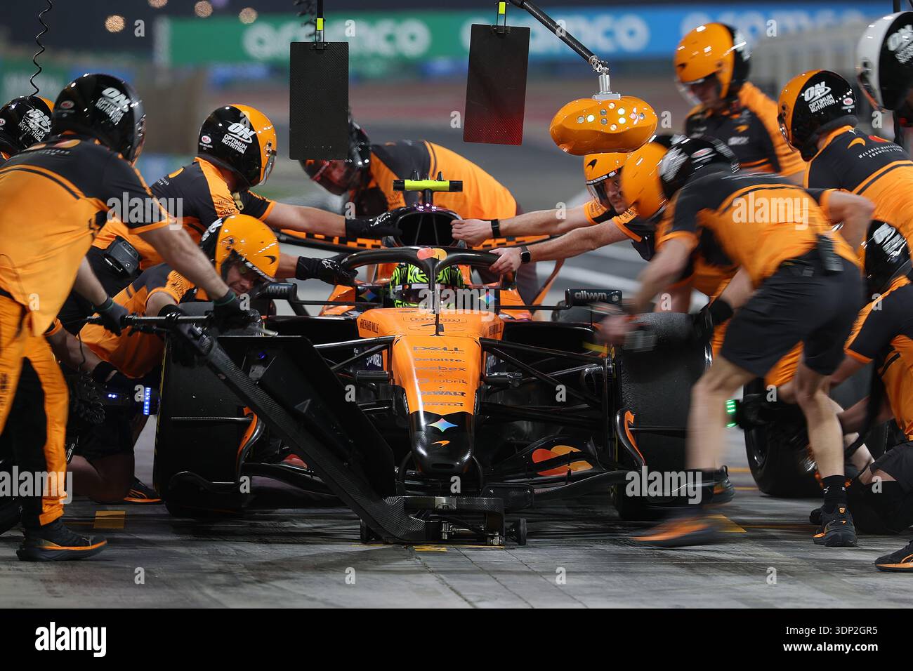#1 Lando Norris (GBR) McLaren Mastercard F1 Team (GBR) MCL40A/Mercedes ...