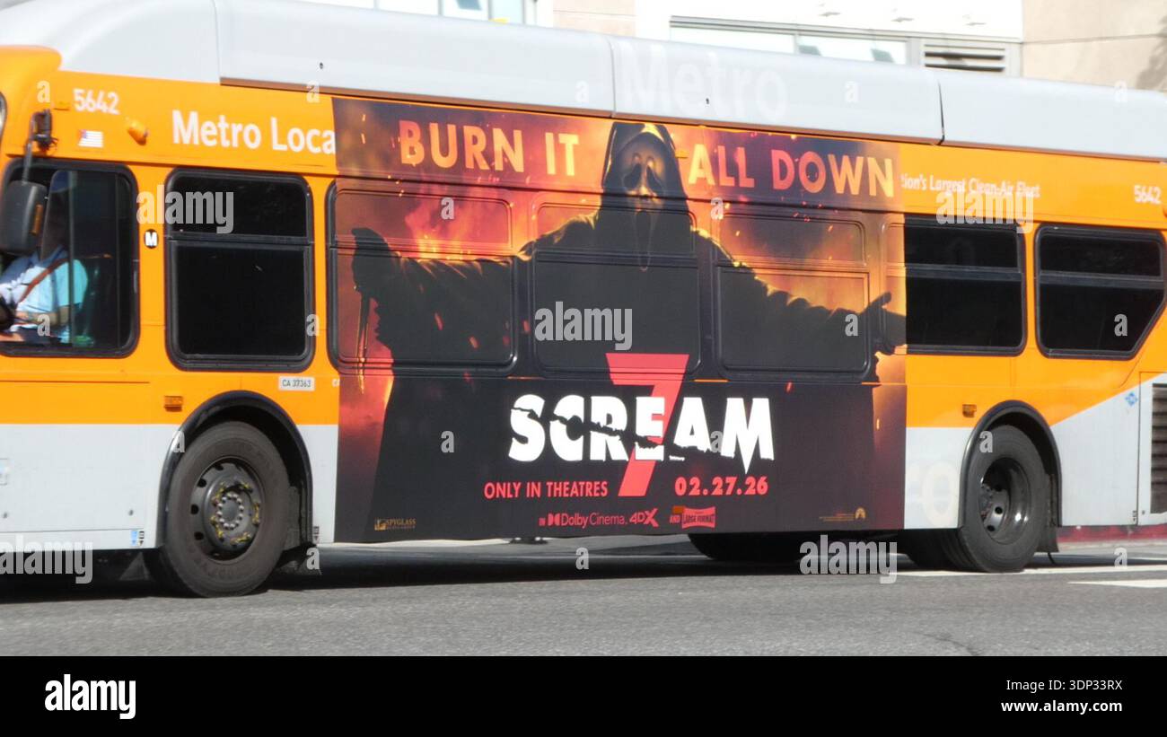 Los Angeles, California, USA 12th February 2026 Scream 7 Burn It All ...