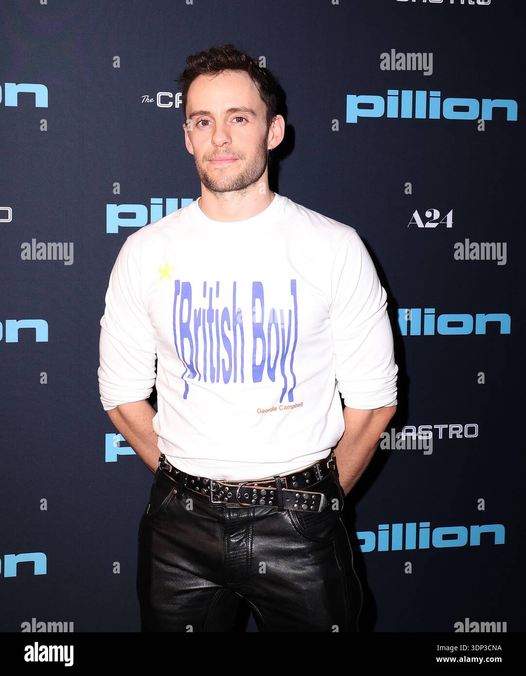 Harry Lighton attends a24 Films screening of 'Pillion' at The Castro ...