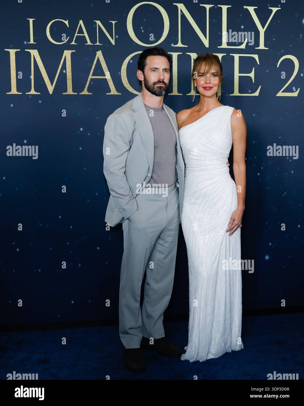 Milo Ventimiglia and Arielle Kebbel attend the "I Can Only Imagine 2 ...