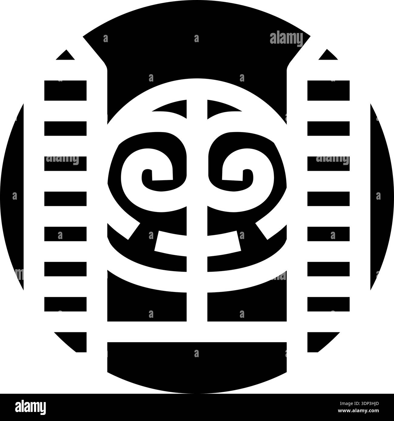 Hunab ku mayan symbol representing universal consciousness Stock Vector ...