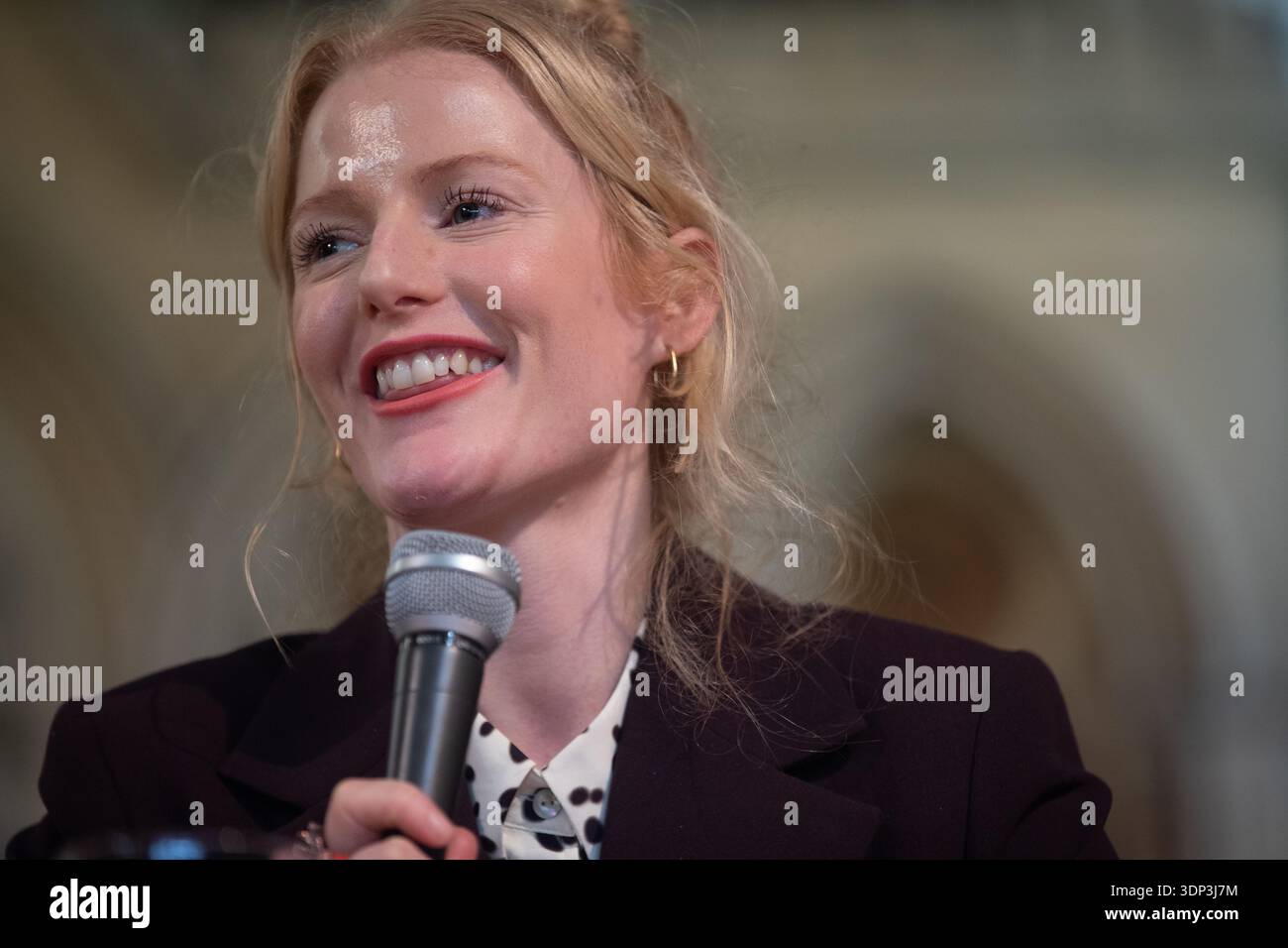 Hannah Spencer, The Green Party of England and Wales candidate for the ...