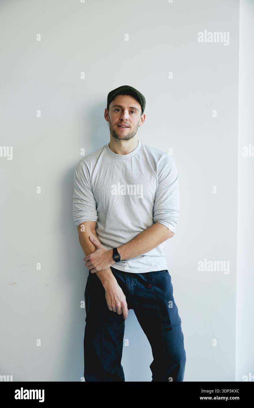 Harry Lighton poses for a portrait to promote "Pillion" on Monday, Feb ...