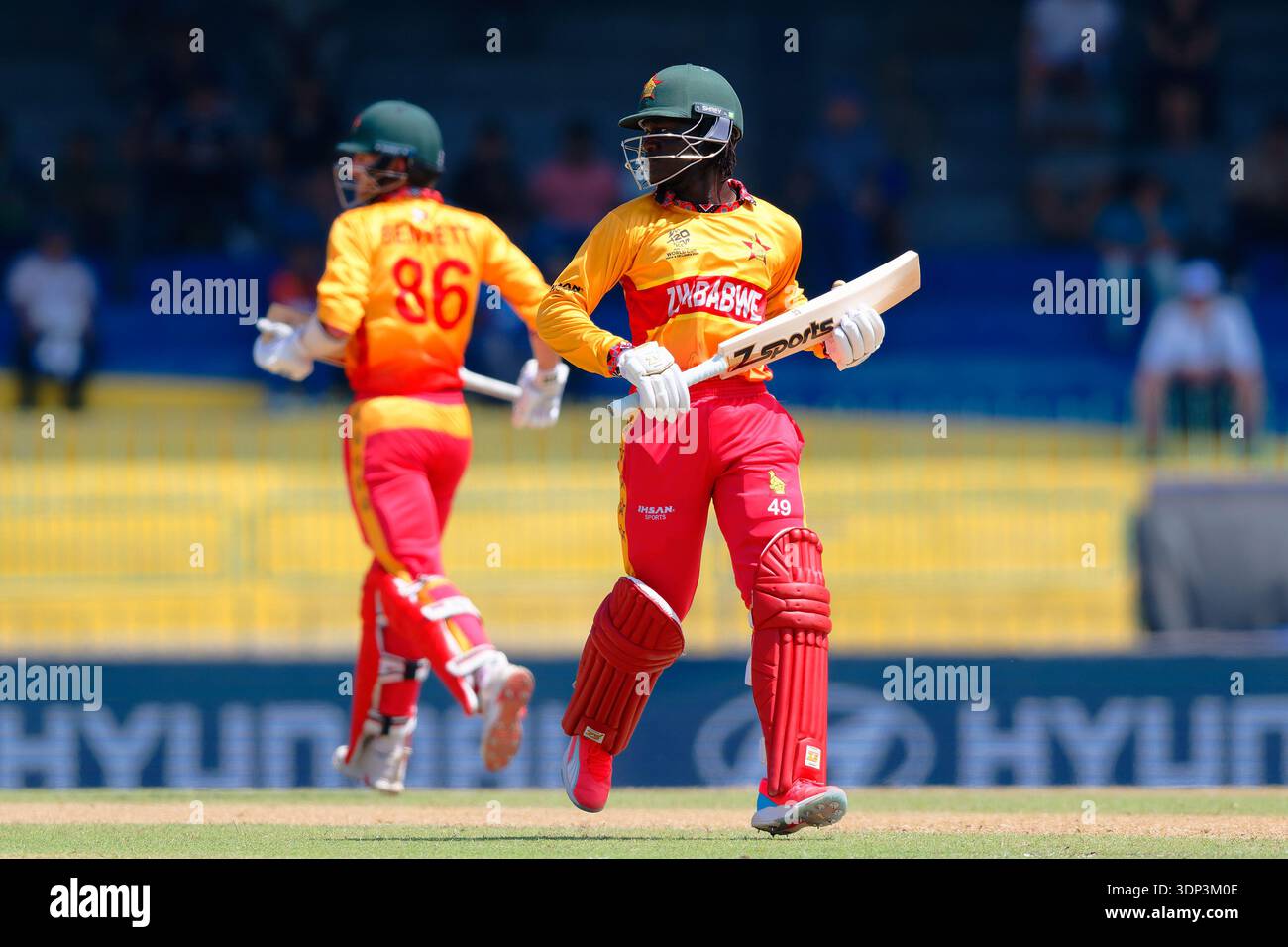 Colombo, Sri Lanka. 13th February 2026. Brian Bennett (L) and ...