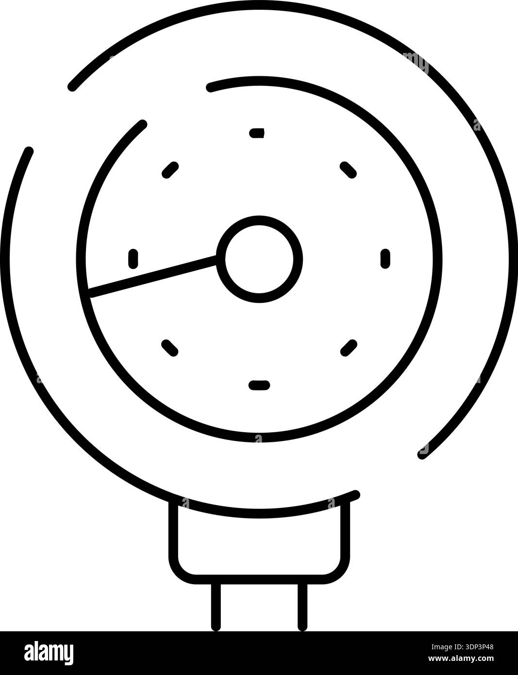Pressure water gauge Black and White Stock Photos & Images - Alamy