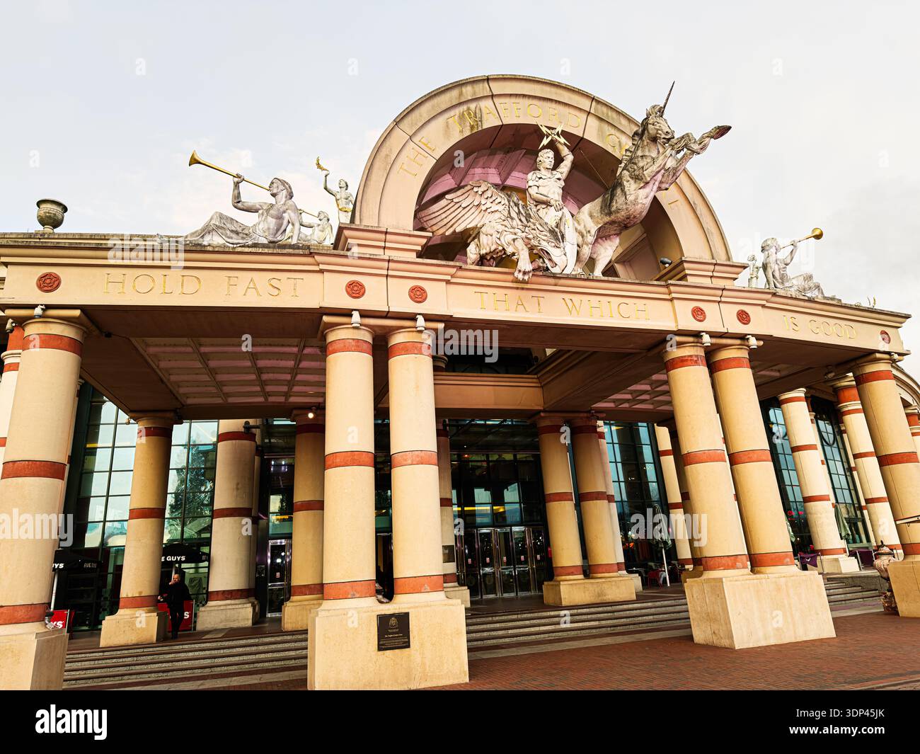 Manchester, UK - January 23, 2026: A grand architectural Trafford ...