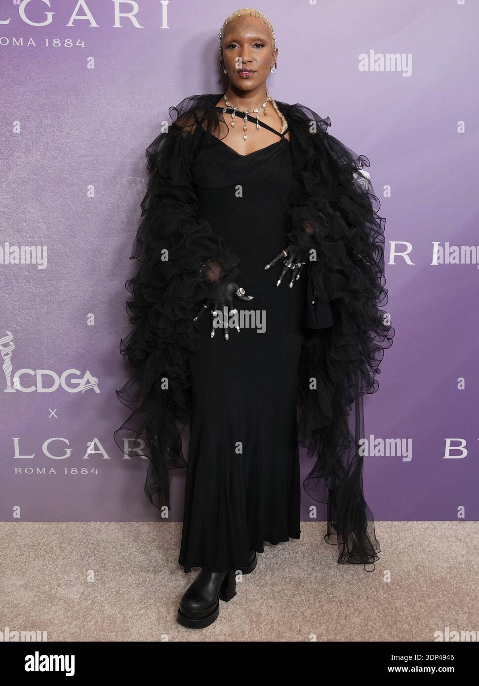 Lashell Gibbs at the 28th Costume Designers Guild Awards held at The ...