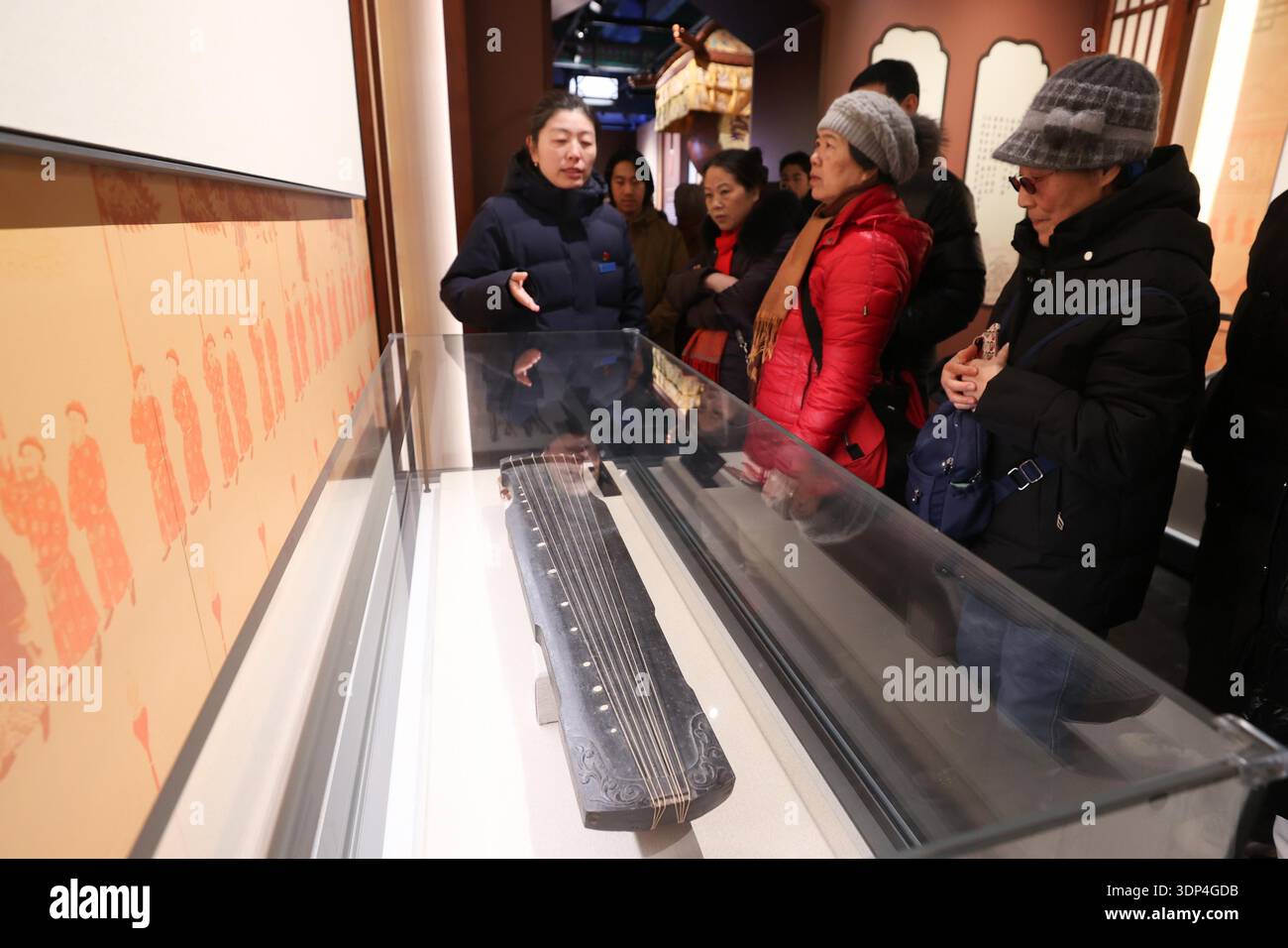 Performers play ancient instruments at the Divine Music Administration ...