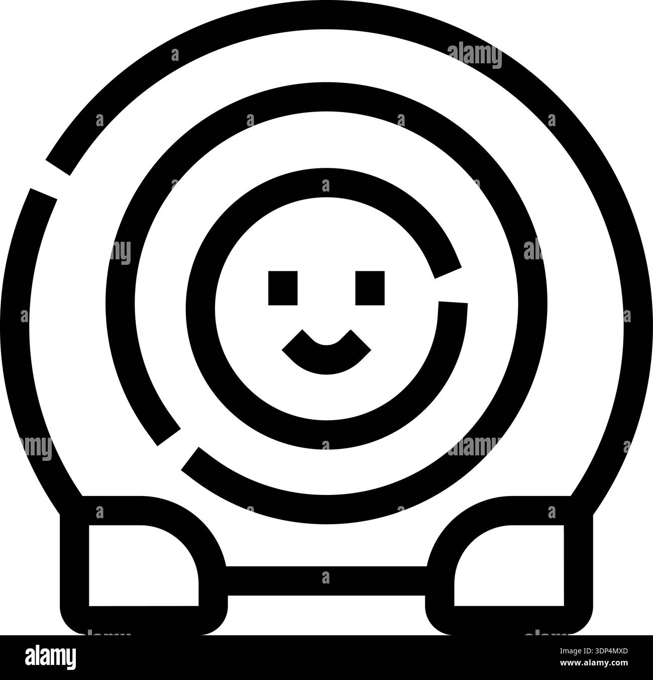 Target face Black and White Stock Photos & Images - Alamy