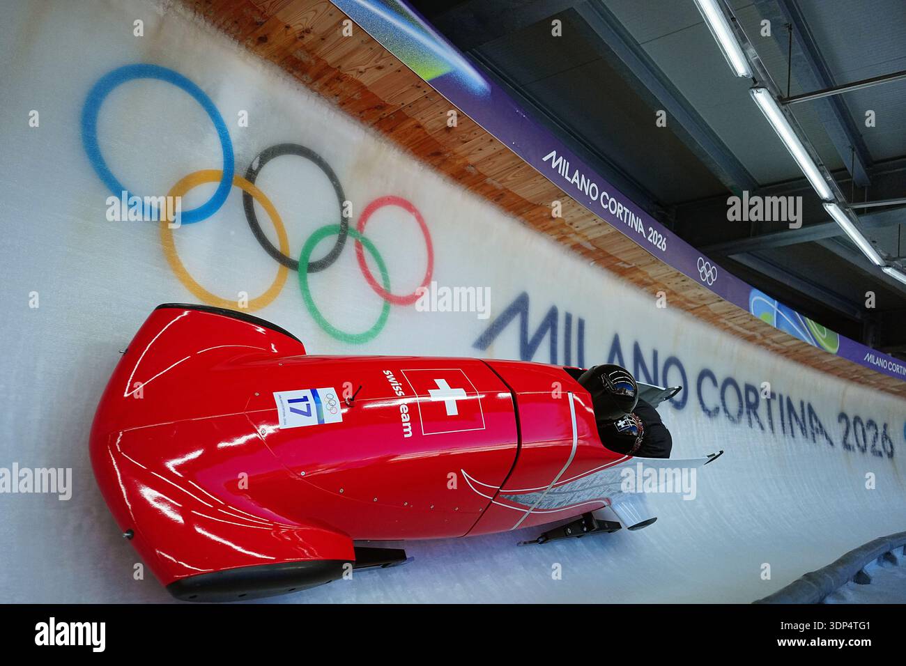 13 February 2026, Italy, Cortina D'ampezzo: Olympia, Olympic Winter ...