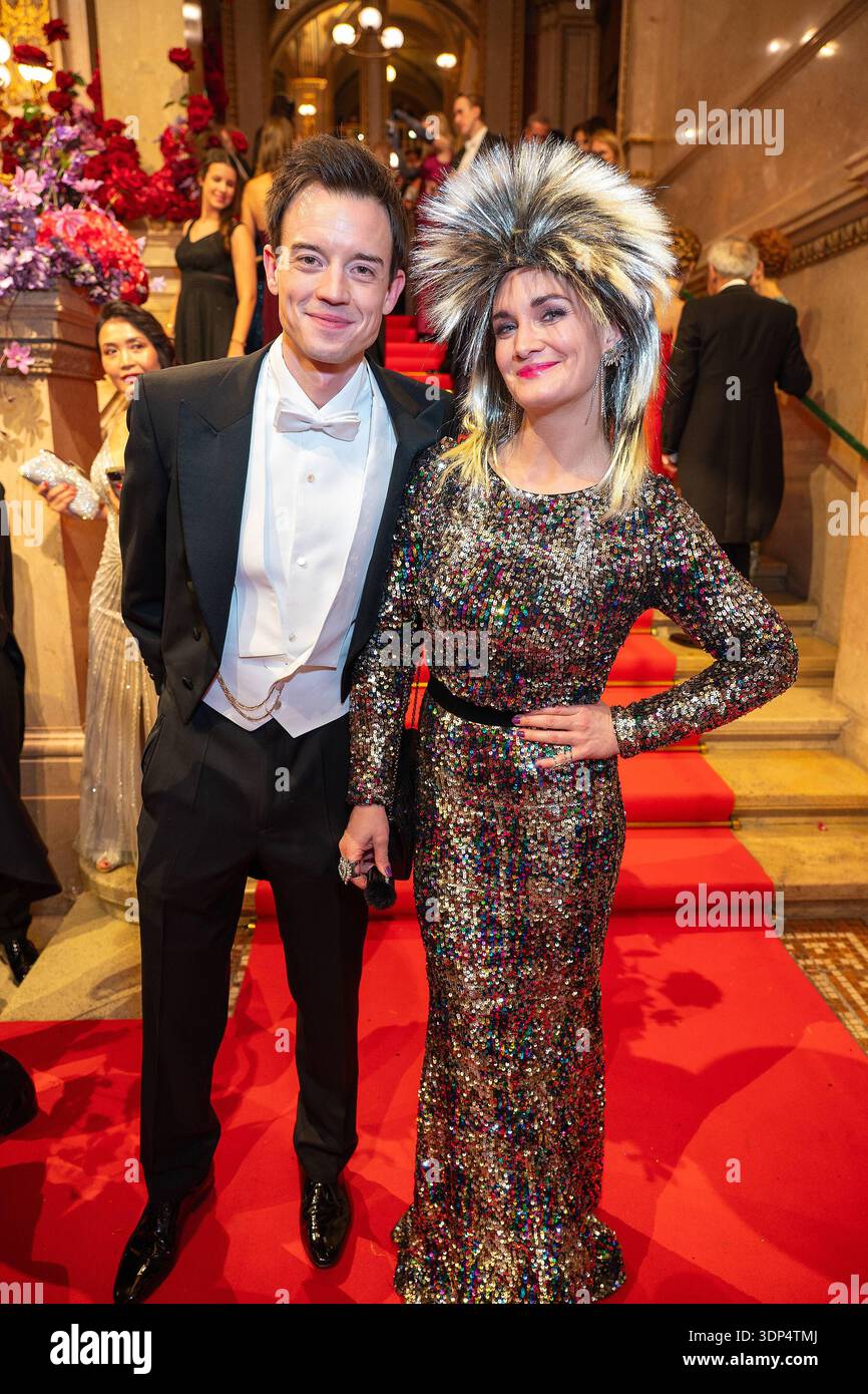 Vienna Opera Ball 2026 at Vienna State Opera in Vienna, Austria, on 12 ...