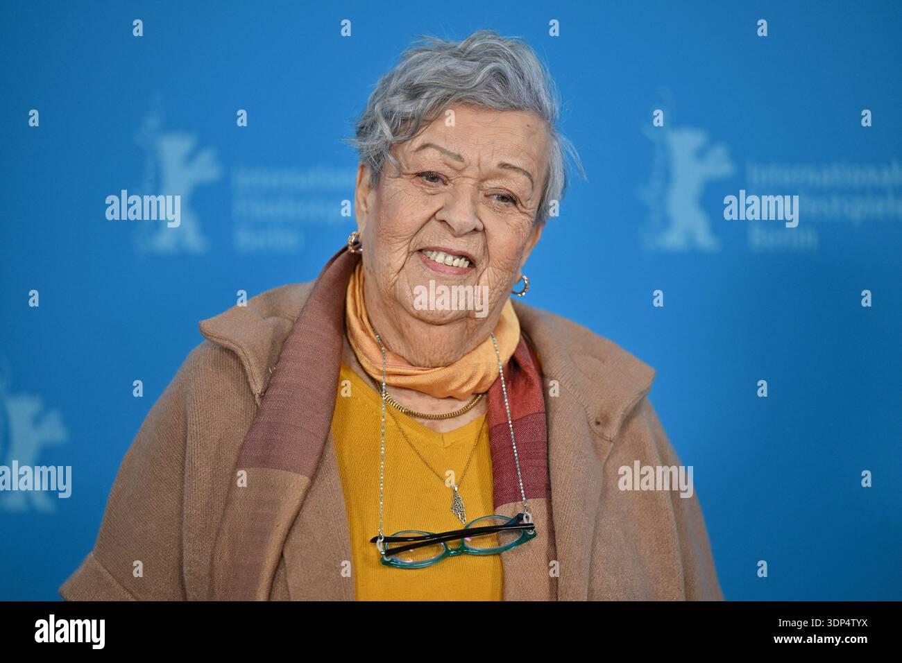 Selma Baccar attending a photocall for the movie A Voix Basse (In A ...