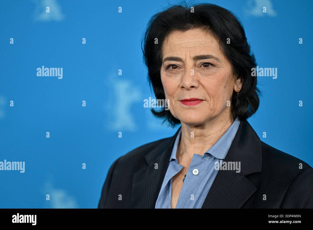 Hiam Abbas attending a photocall for the movie A Voix Basse (In A ...