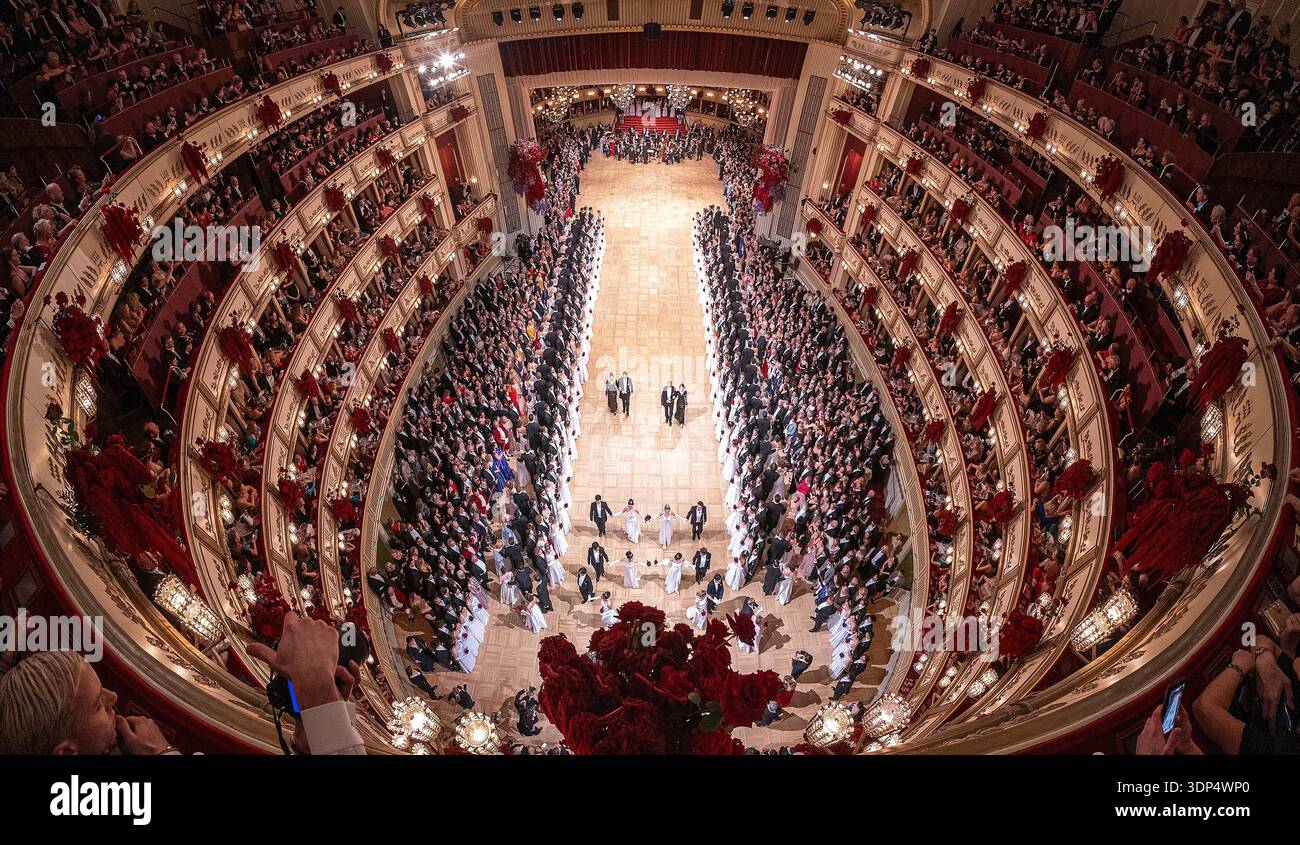 Vienna Opera Ball 2026 at Vienna State Opera in Vienna, Austria, on 12 ...