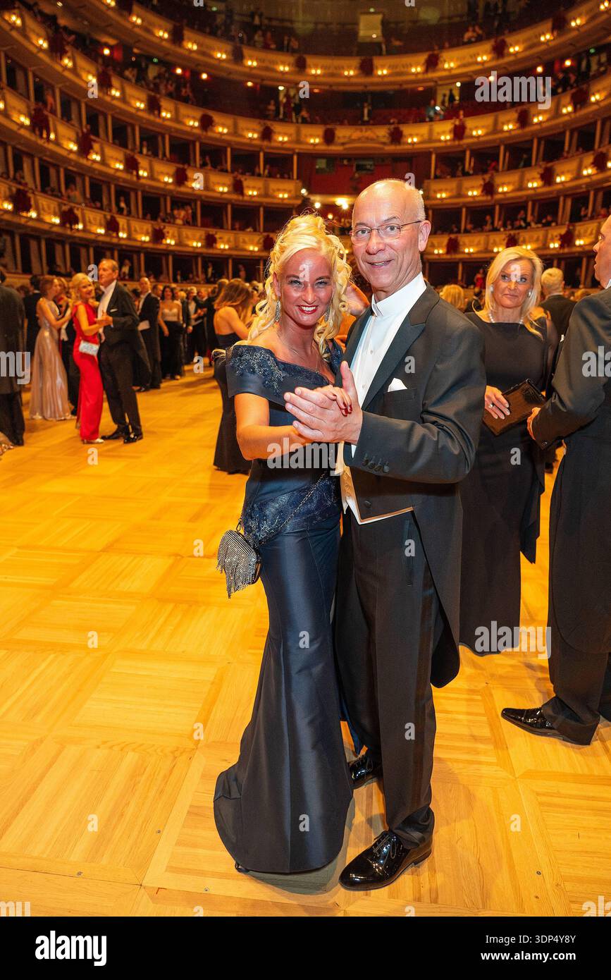 Vienna Opera Ball 2026 at Vienna State Opera in Vienna, Austria, on 12 ...
