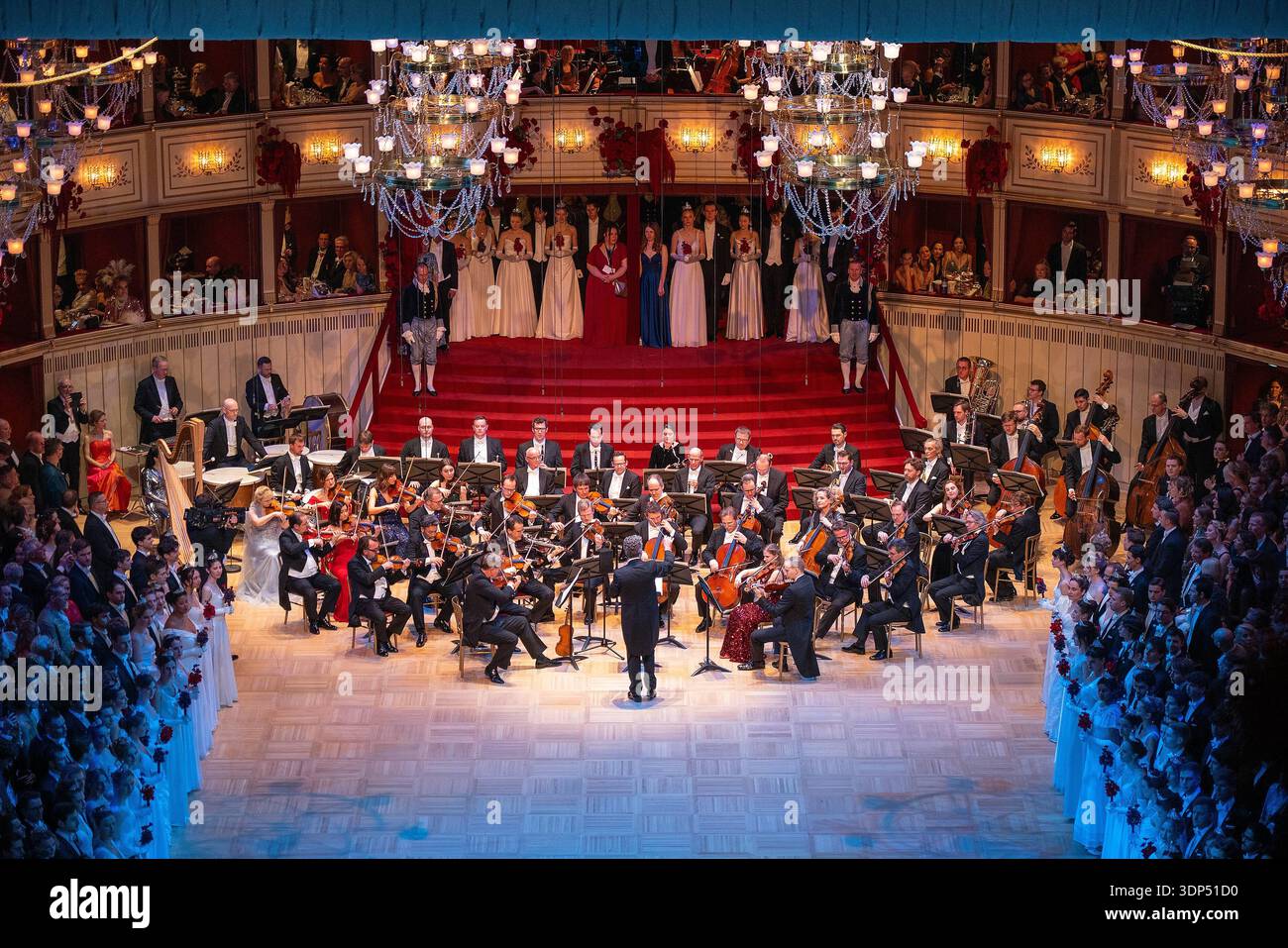 Vienna Opera Ball 2026 at Vienna State Opera in Vienna, Austria, on 12 ...