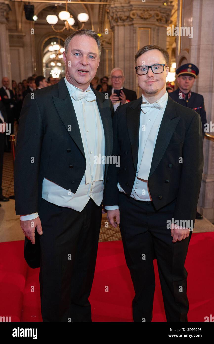 Vienna, Austria. 12th Feb, 2026. Vienna Opera Ball 2026 at Vienna State ...