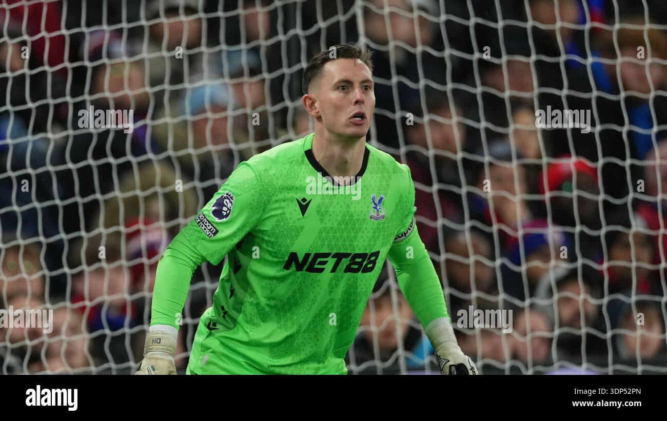 Crystal Palace's goalkeeper Dean Henderson during the English Premier ...