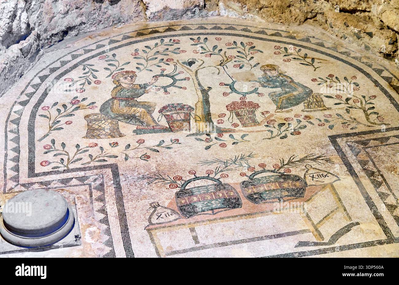 Apsidal room, Cubicle of the Musicians and Actors, Feast of the Goddess ...