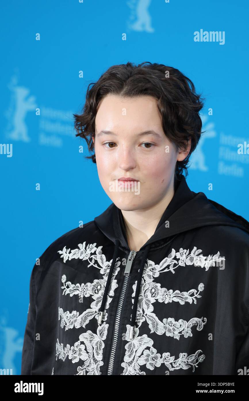 Berlin, Germany, 13th February 2026, Bella Ramsey at the photo call for ...