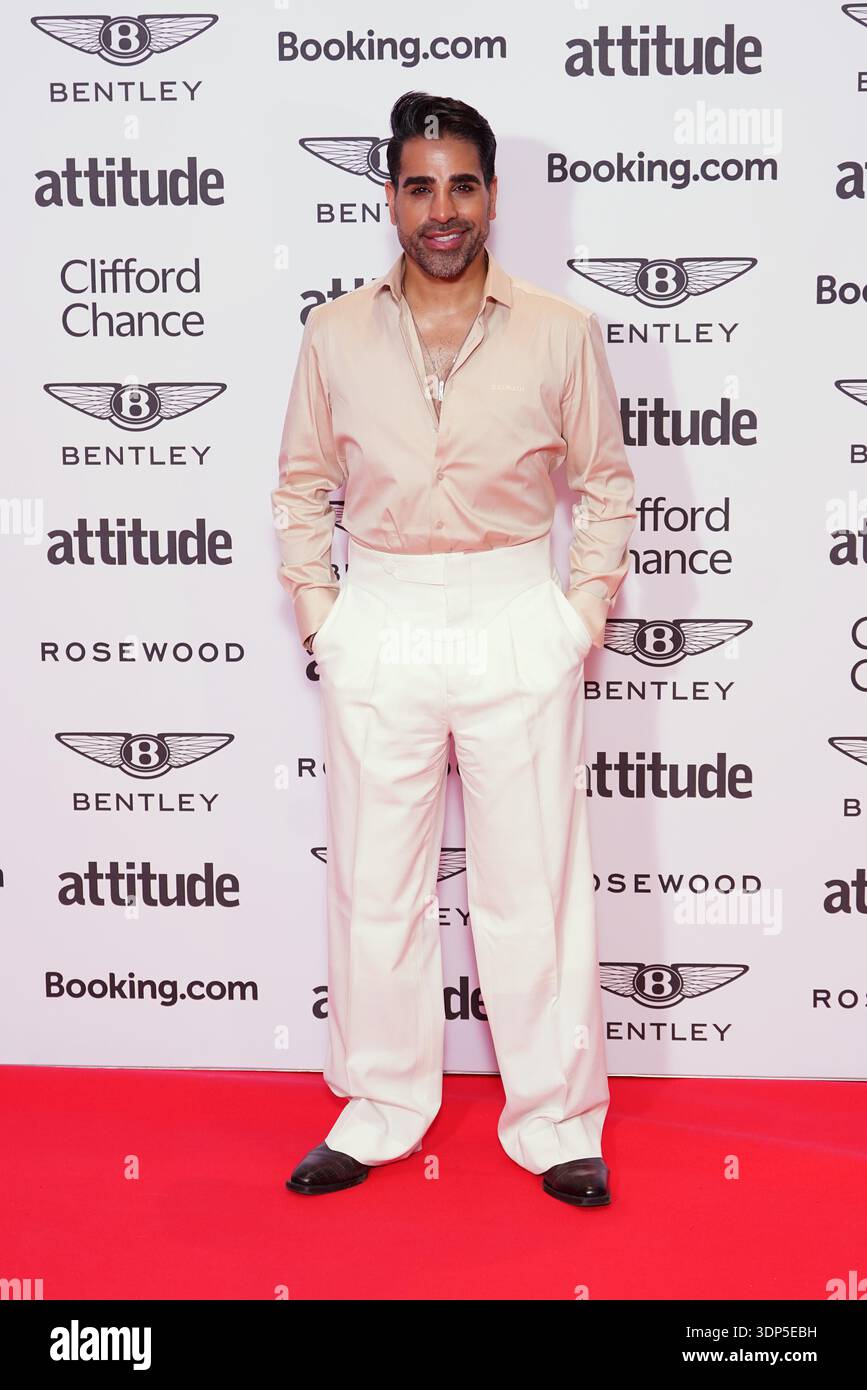Dr Ranj Singh attends the Attitude 101 Awards at the Rosewood Hotel ...