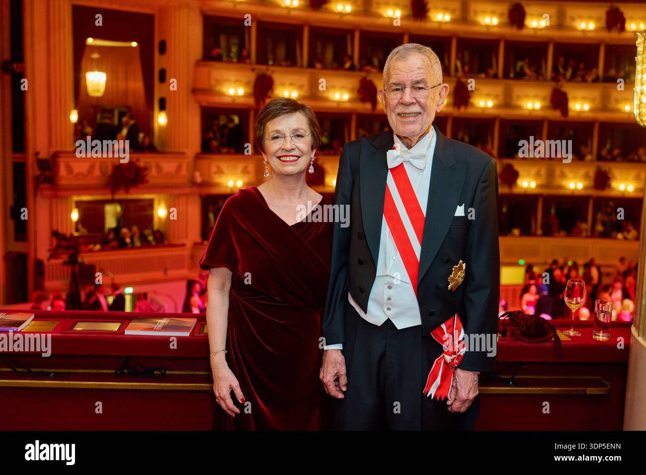 Vienna, Austria. 12th Feb, 2026. Vienna Opera Ball 2026 at Vienna State ...