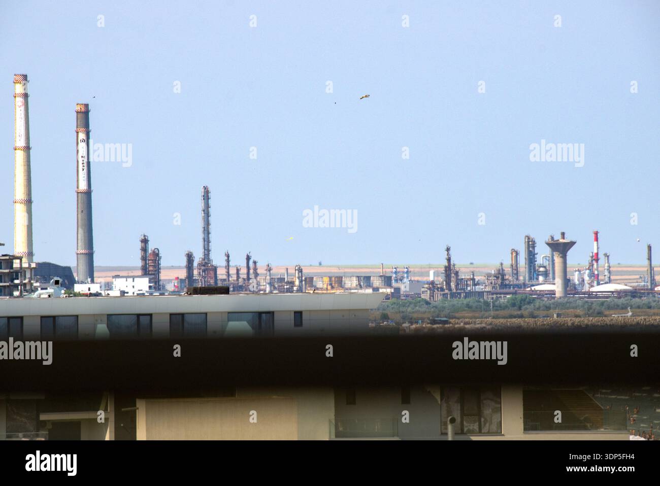 The Petromidia Navodari refinery, owned by Rompetrol Rafinare (part of ...