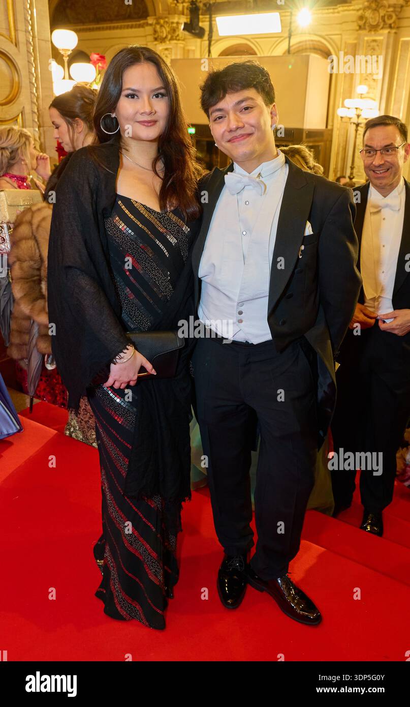 Vienna Opera Ball 2026 at Vienna State Opera in Vienna, Austria, on 12 ...