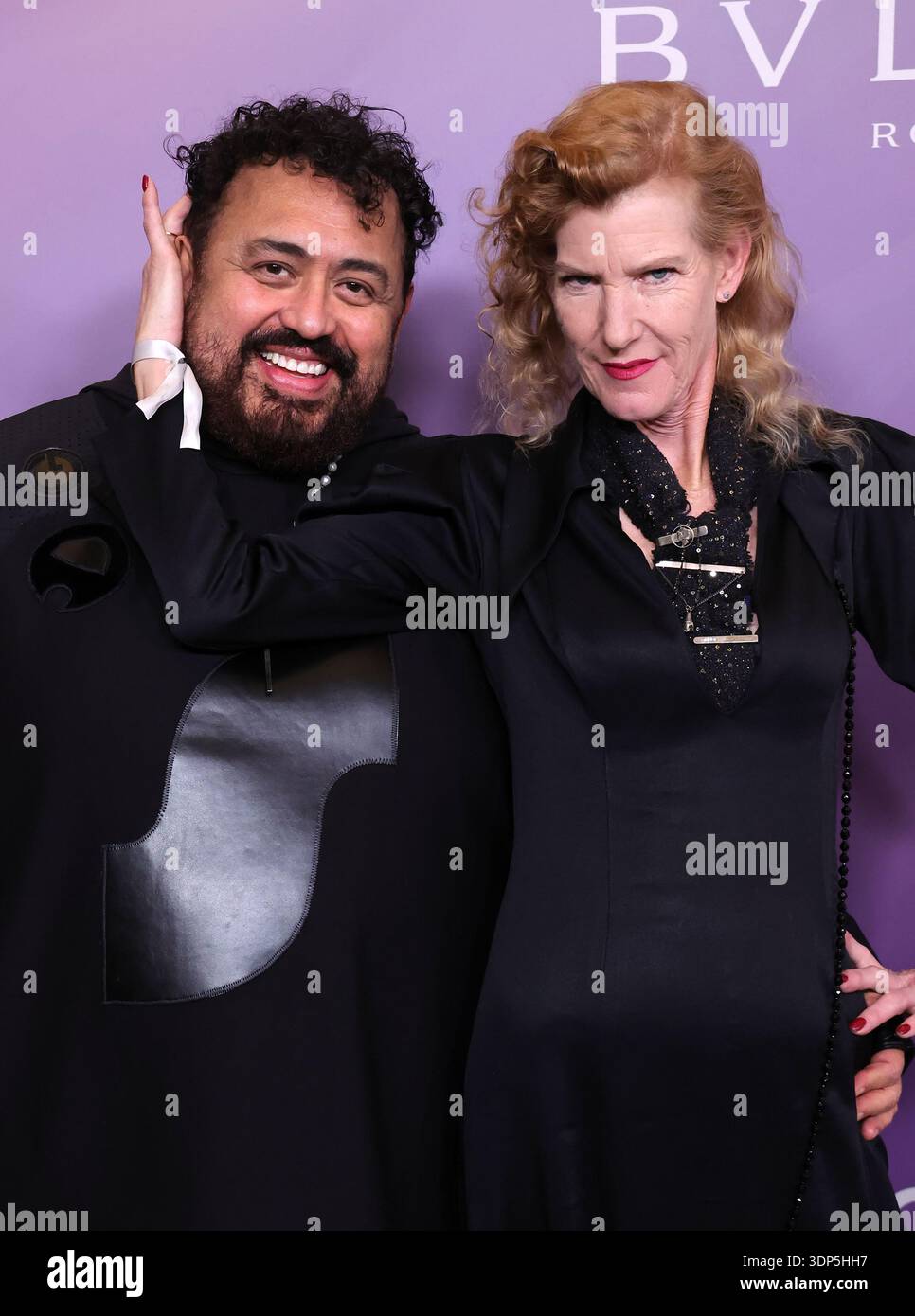 12 February, 2026 - Los Angeles, California -Felipe Sanchez, Stacey ...