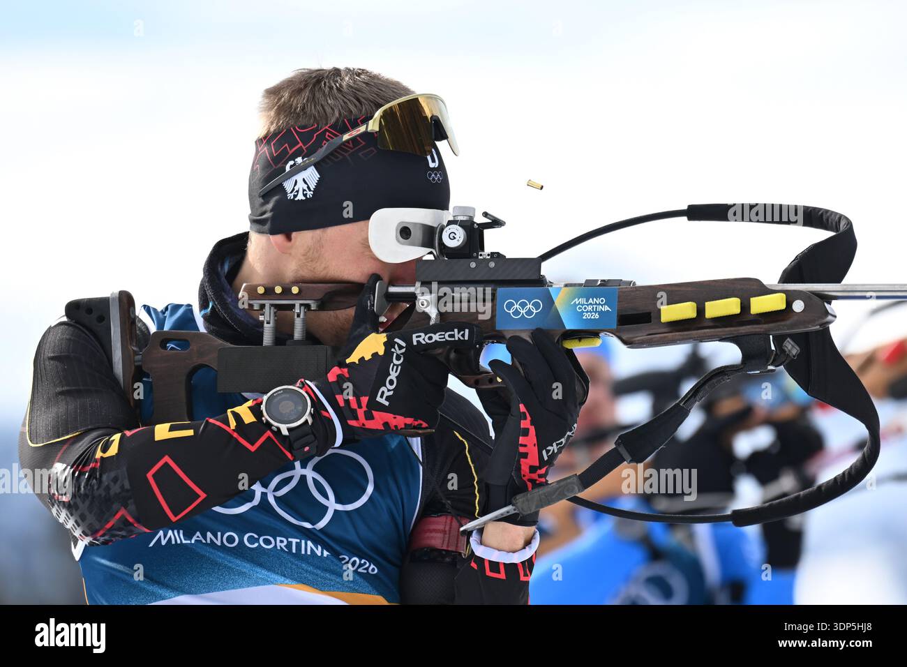 13 February 2026, Italy, Antholz: Olympia, Olympic Winter Games Milan ...