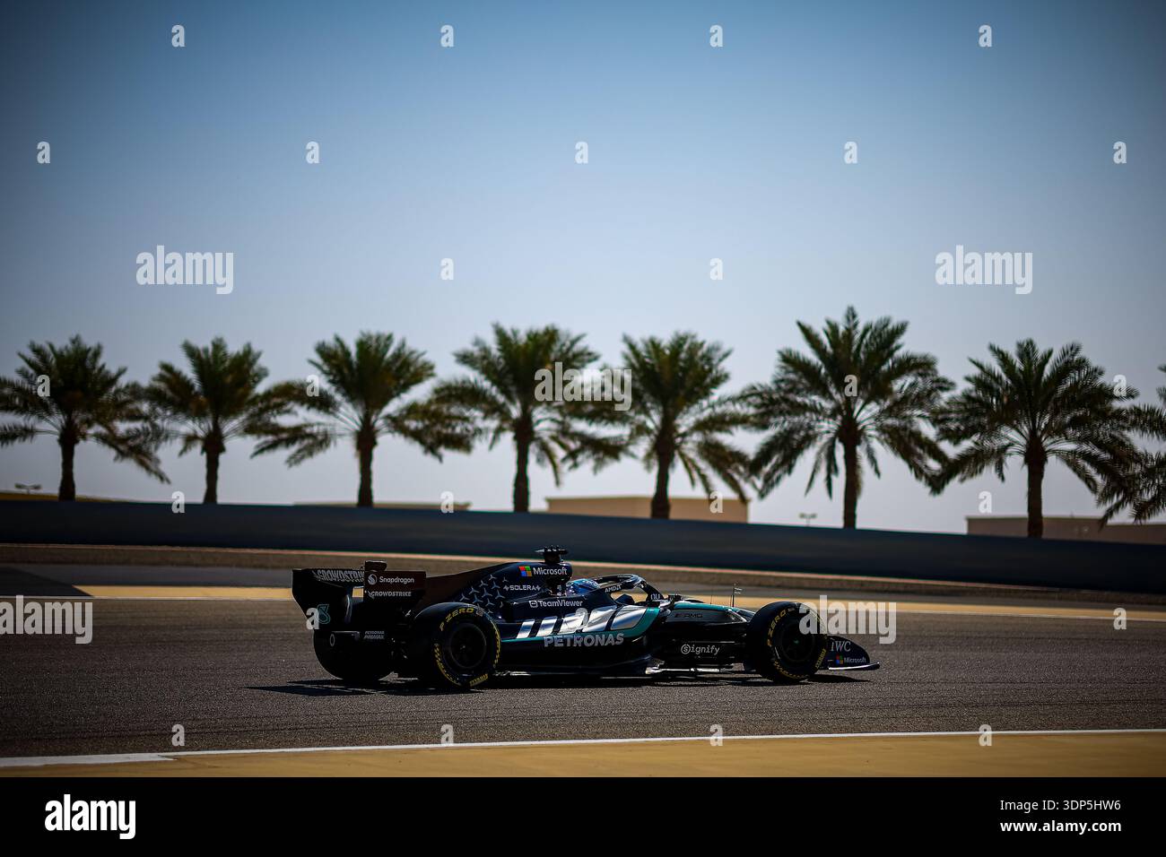 63 George Russell, (GRB), INEOS AMG Mercedes W17, during the Winter ...
