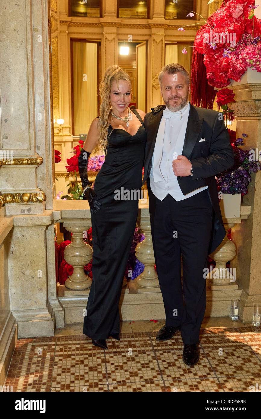 Vienna, Austria. 12th Feb, 2026. Vienna Opera Ball 2026 at Vienna State ...