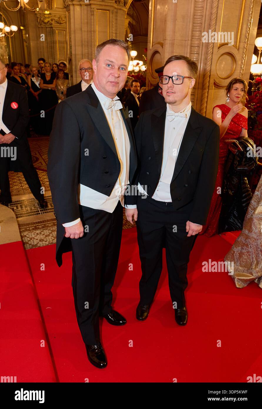 Vienna, Austria. 12th Feb, 2026. Vienna Opera Ball 2026 at Vienna State ...