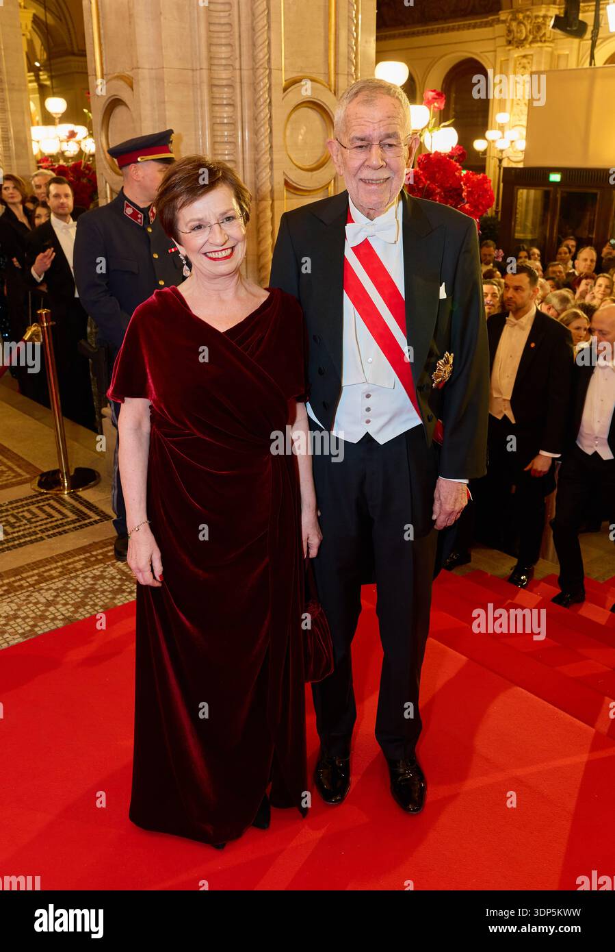 Vienna Opera Ball 2026 at Vienna State Opera in Vienna, Austria, on 12 ...