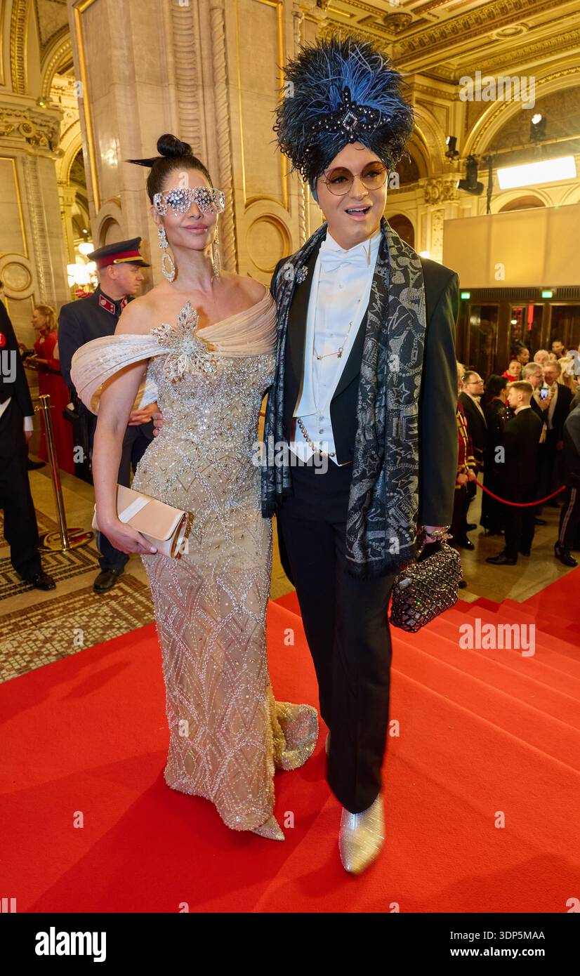 Vienna Opera Ball 2026 at Vienna State Opera in Vienna, Austria, on 12 ...