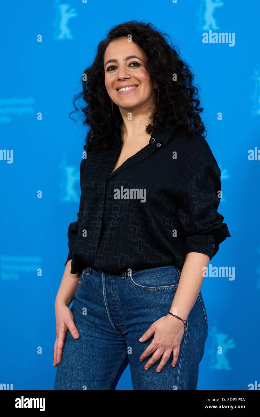 Director Leyla Bouzid poses for photographers at the photo call for the ...
