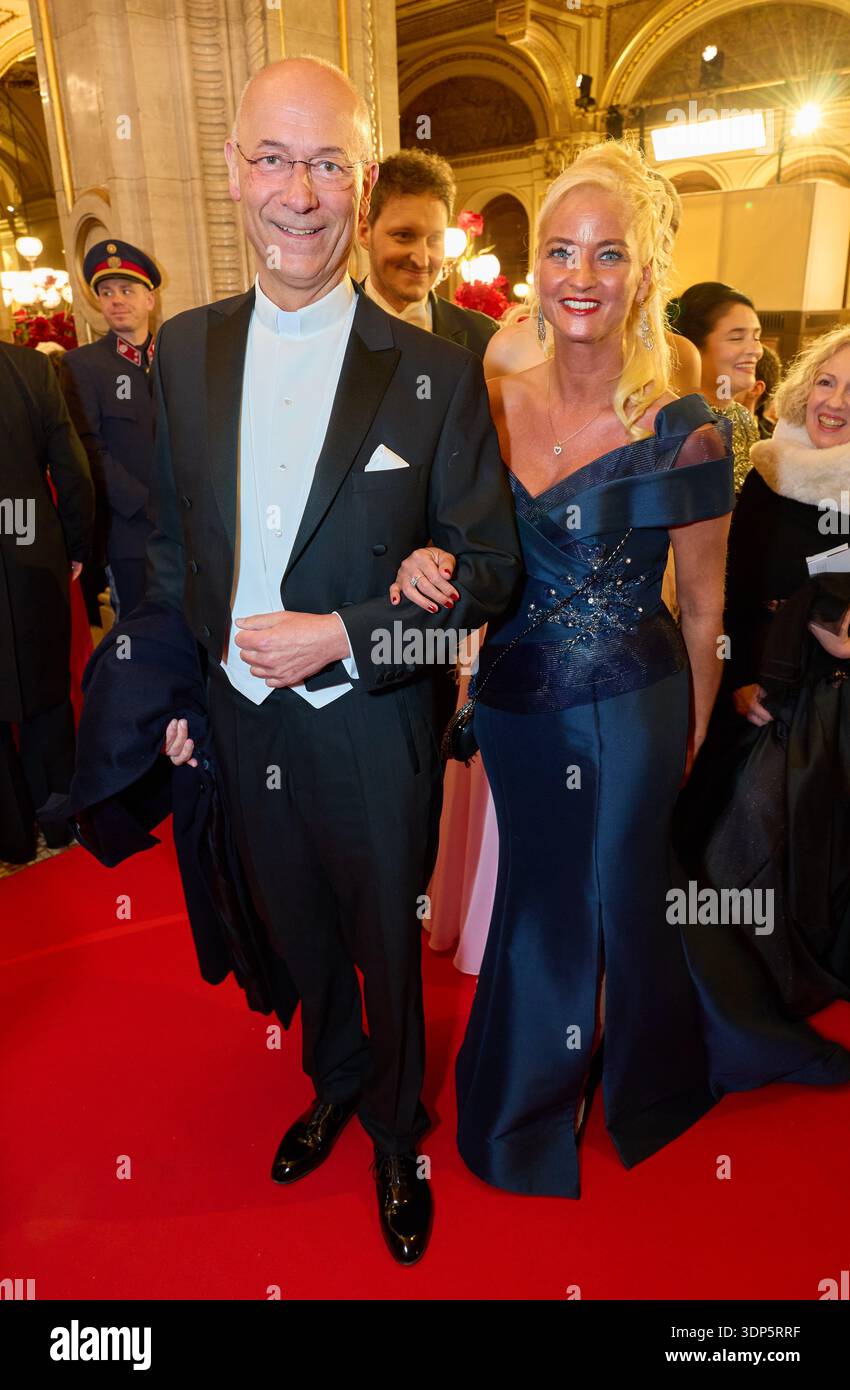 Vienna Opera Ball 2026 at Vienna State Opera in Vienna, Austria, on 12 ...