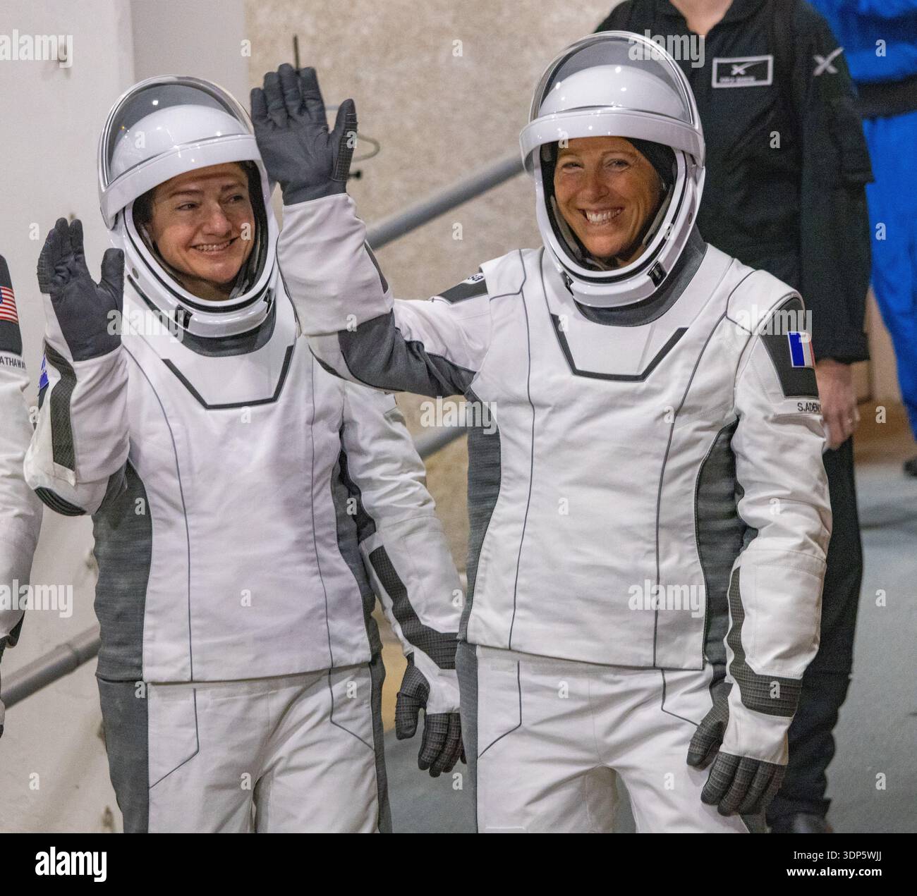 Photos of the NASA SpaceX Crew 12 Walkout Neil Armstrong O&C Building ...