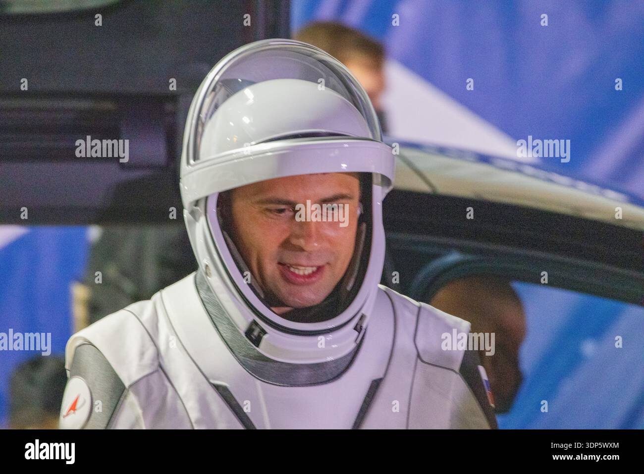 Photos of the NASA SpaceX Crew 12 Walkout Neil Armstrong O&C Building ...