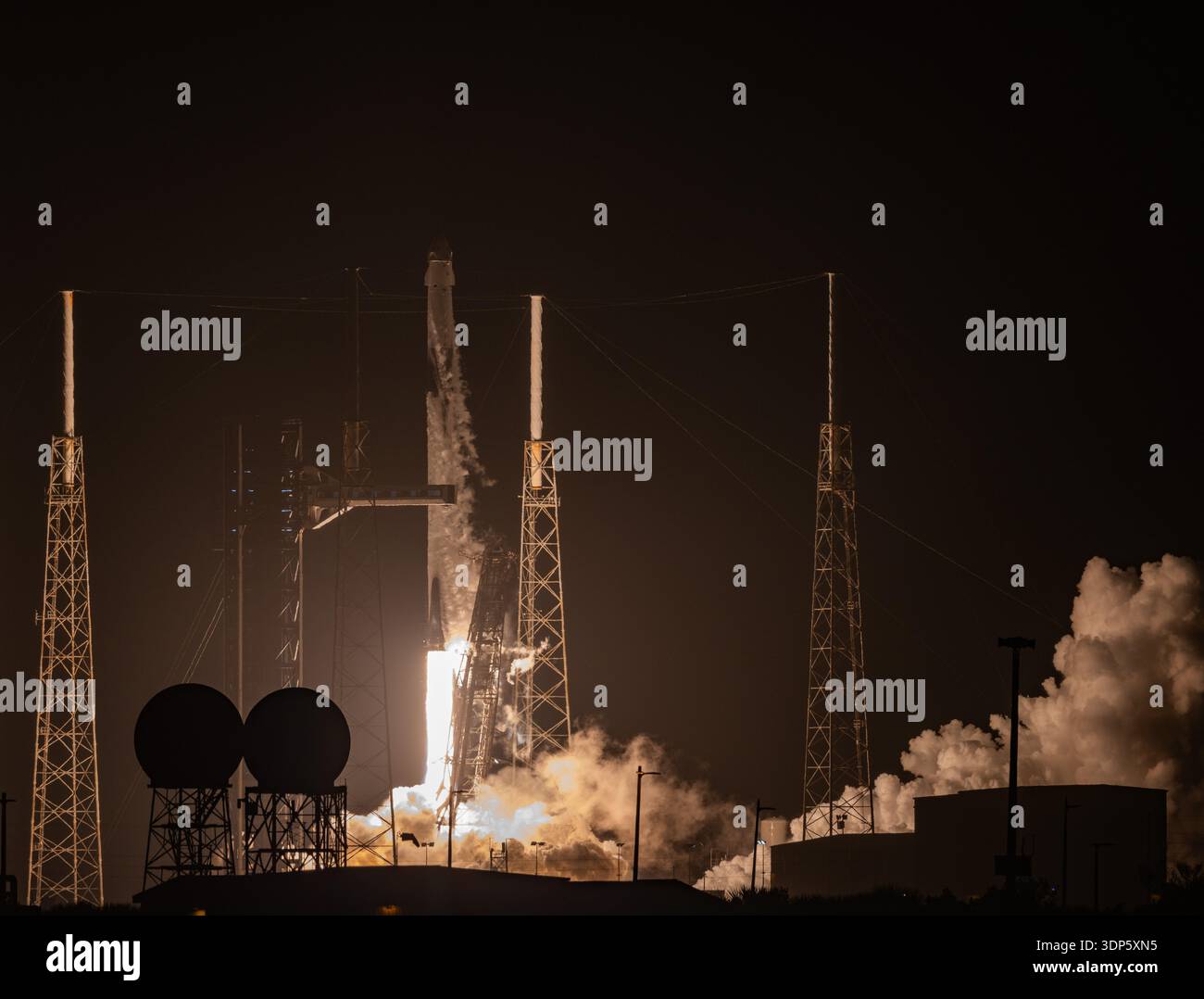 Photos of the NASA SpaceX Crew 12 Walkout Neil Armstrong O&C Building ...