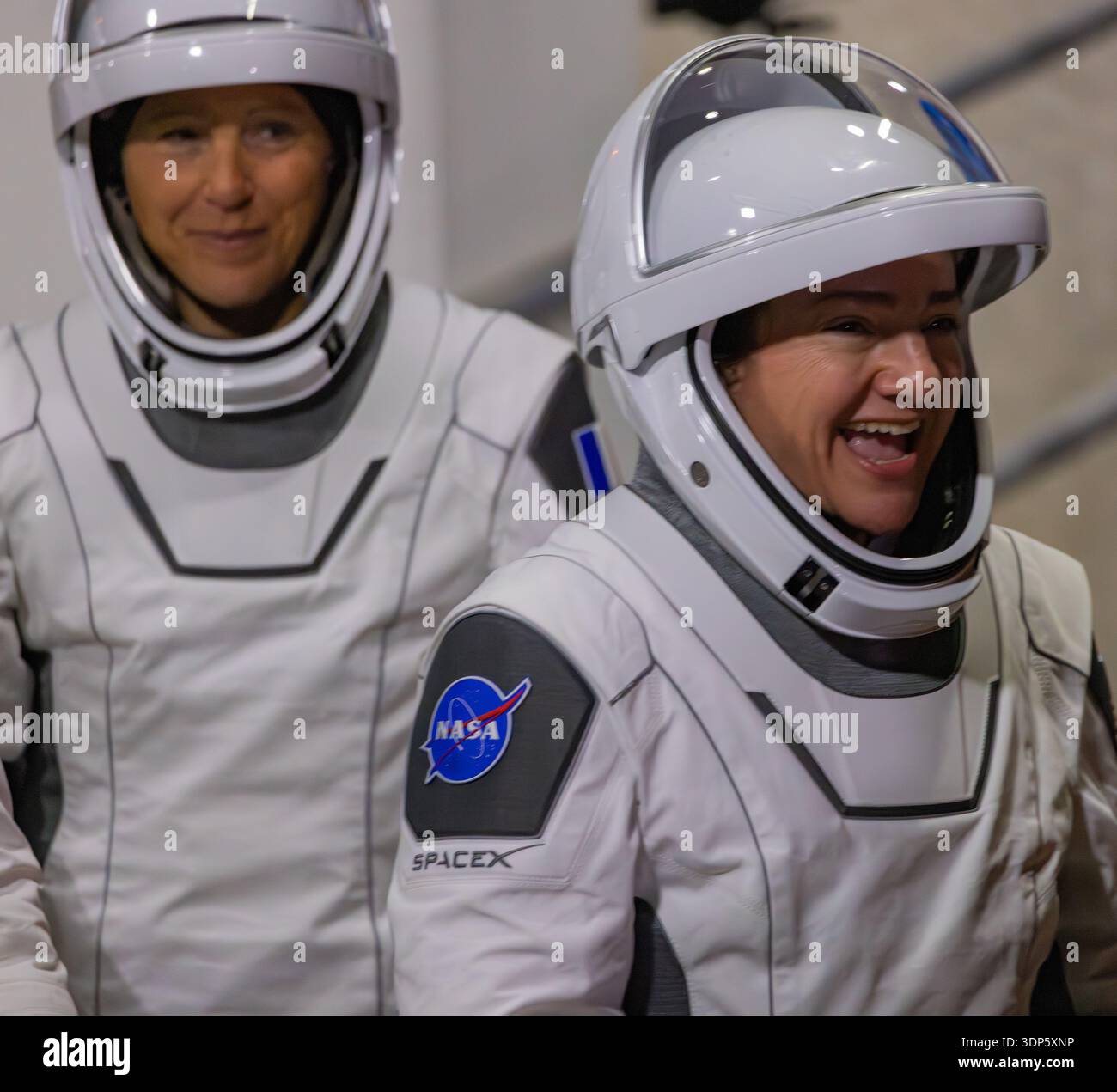 Photos of the NASA SpaceX Crew 12 Walkout Neil Armstrong O&C Building ...