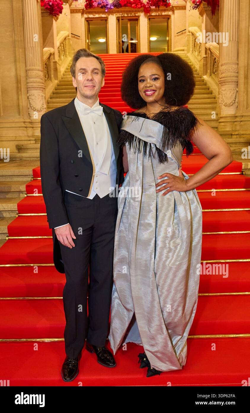 Vienna Opera Ball 2026 at Vienna State Opera in Vienna, Austria, on 12 ...