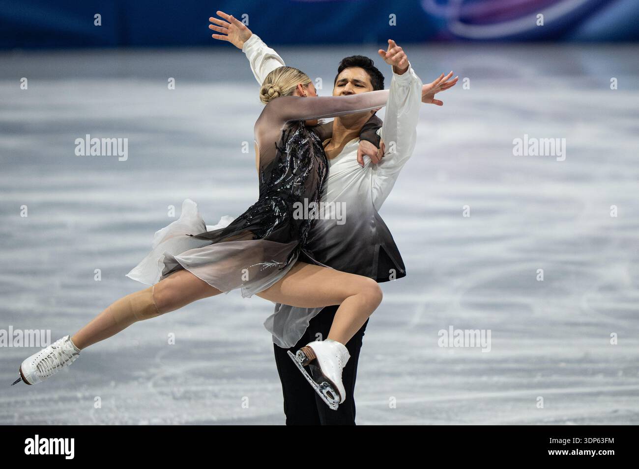 Marjorie Lajoie and Zachary Lagha of Canada perform during the Figure ...